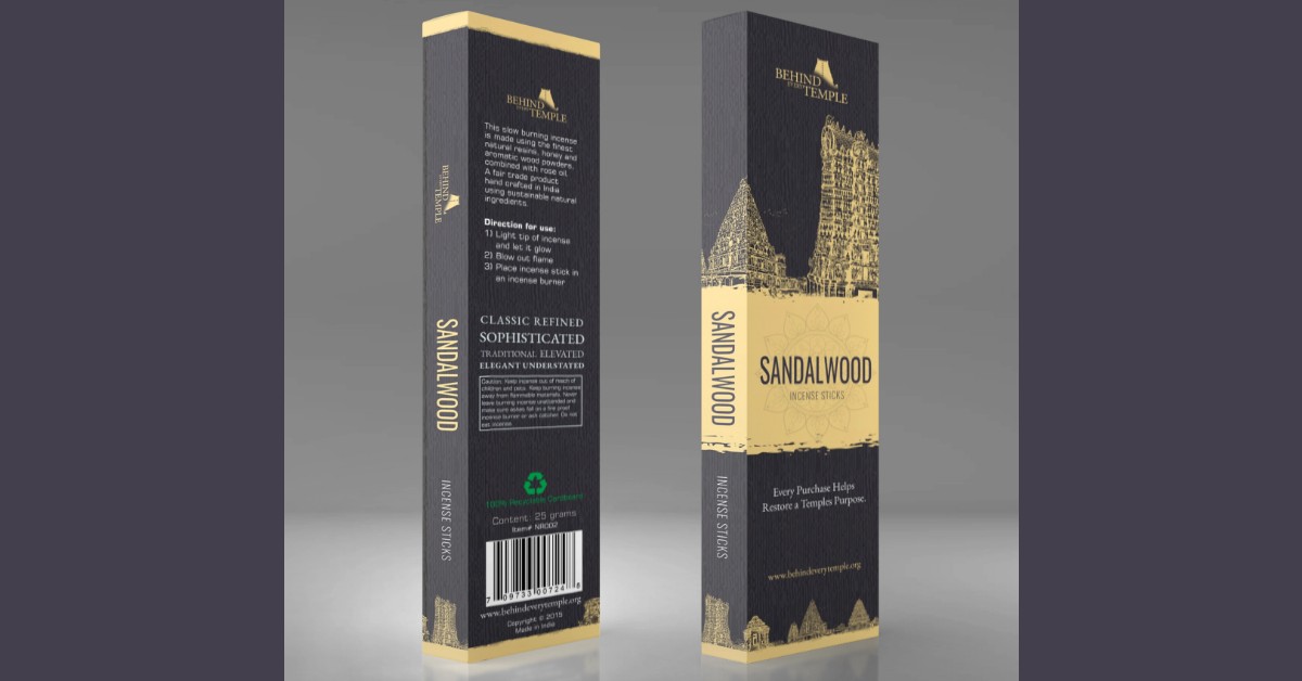 100% Pure & Natural Temple Grade Incense