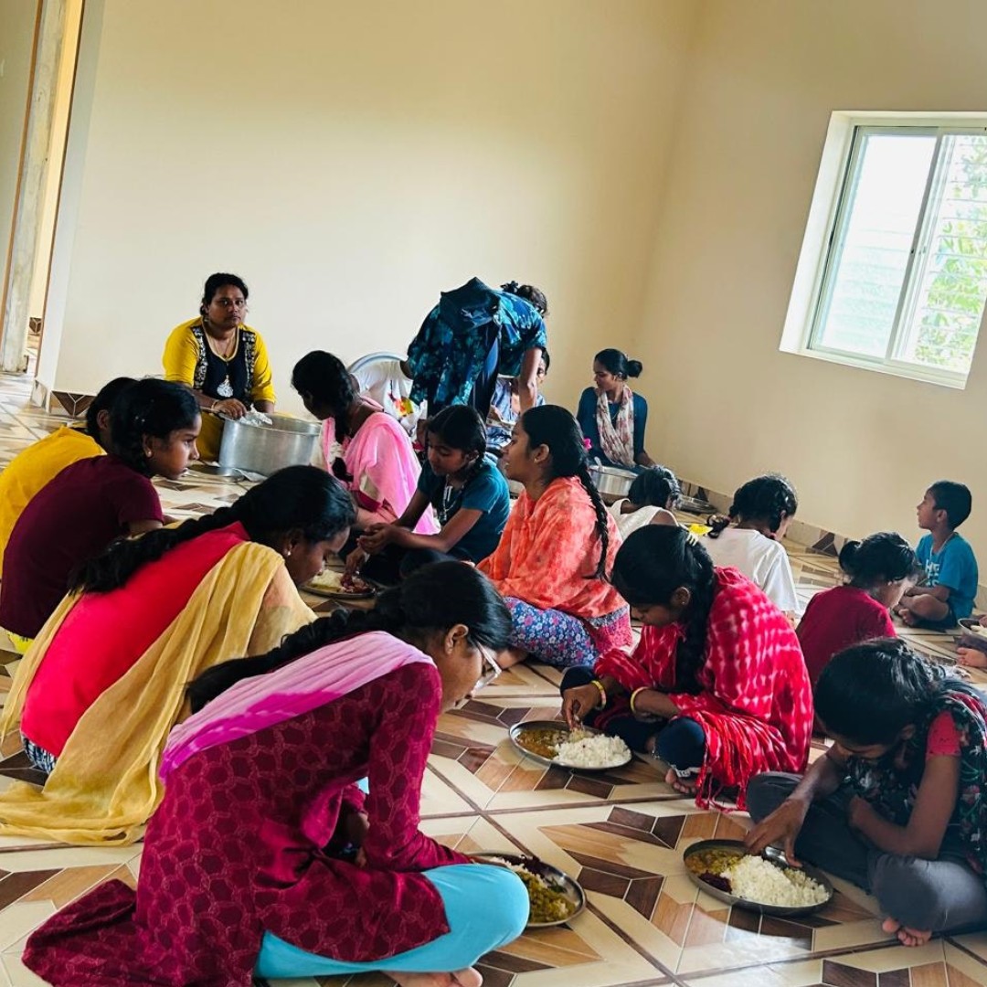 Annadanam for Orphaned Girls